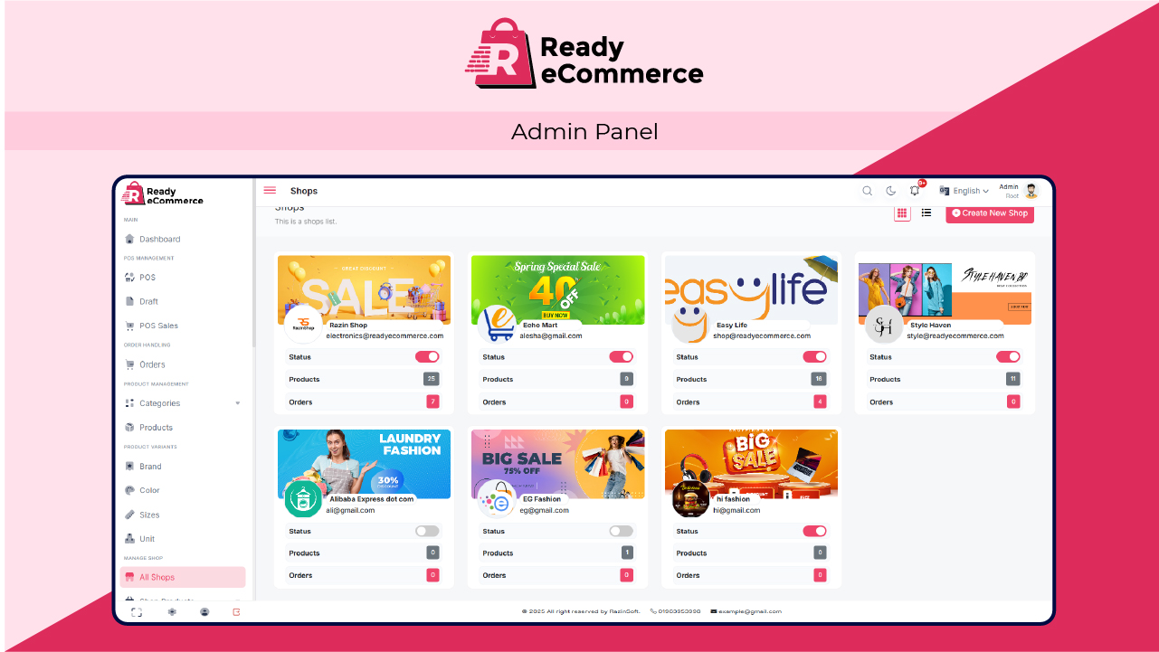 Ready eCommerce - Complete Multi Vendor eCommerce Mobile App, Customer ...
