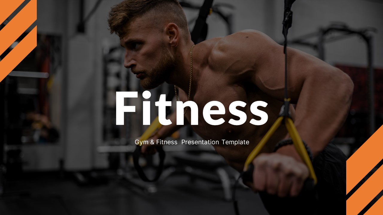 Fitness - Gym Google Slides Template, Presentation Templates | GraphicRiver