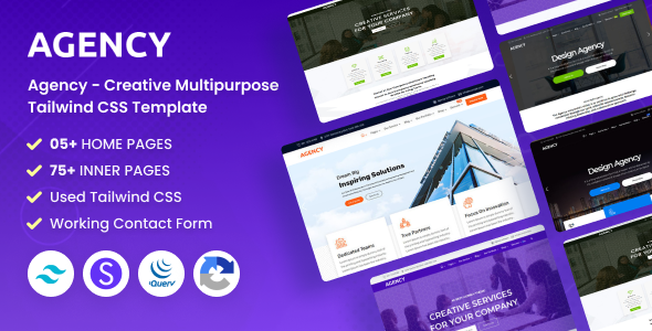 Agency | Creative Multipurpose Tailwind CSS Template by DexignZone