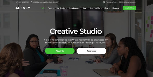 Agency | Creative Multipurpose Tailwind CSS Template by DexignZone