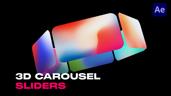 3D Carousel Sliders, After Effects Project Files | VideoHive