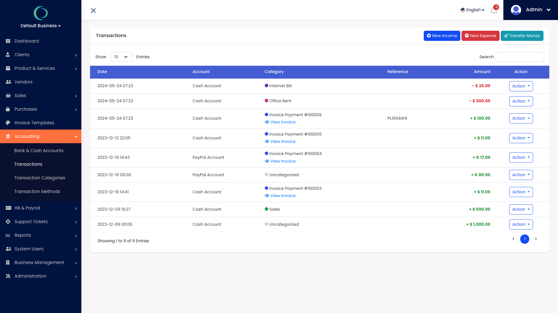 Dot Accounts Lite - Billing & Accounting Software by Hobby-Tech | CodeCanyon