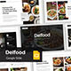 Delfood – Food and Restaurant Google Slides Template, Presentation ...