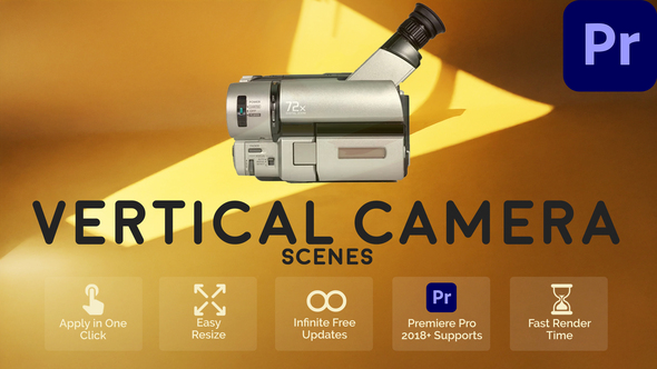 Vertical Camera Scenes for Premiere Pro, Premiere Pro Templates | VideoHive