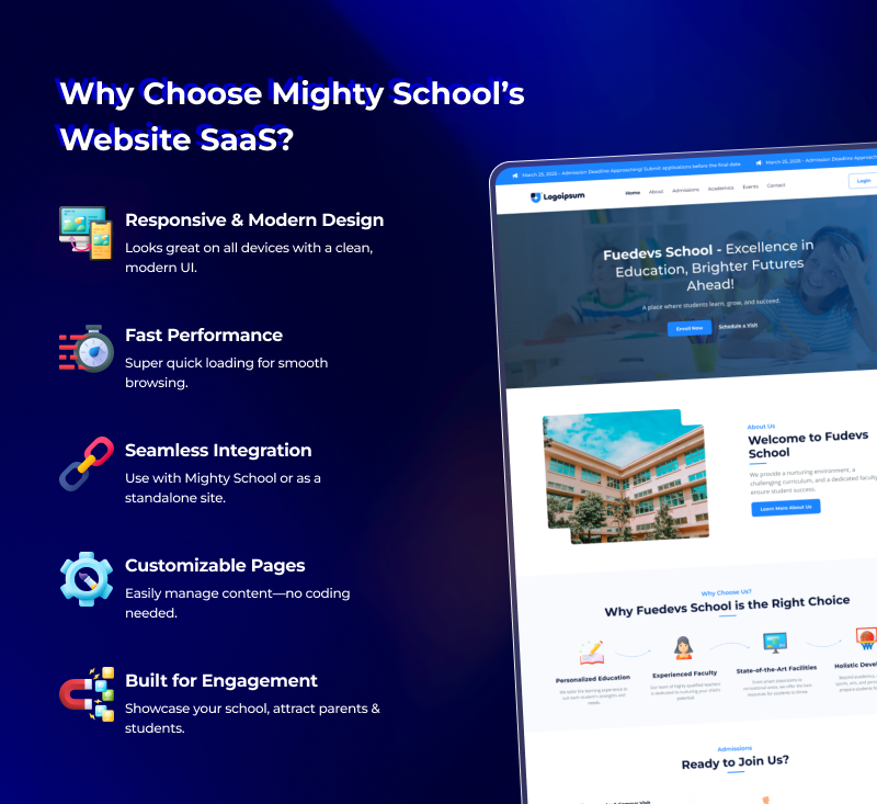 Mighty School - School Website Add-ons by Fuedevs | CodeCanyon
