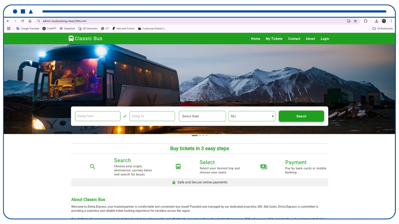 Bus Ticket Booking & Reservation App-Web & Admin Complete UI Template ...