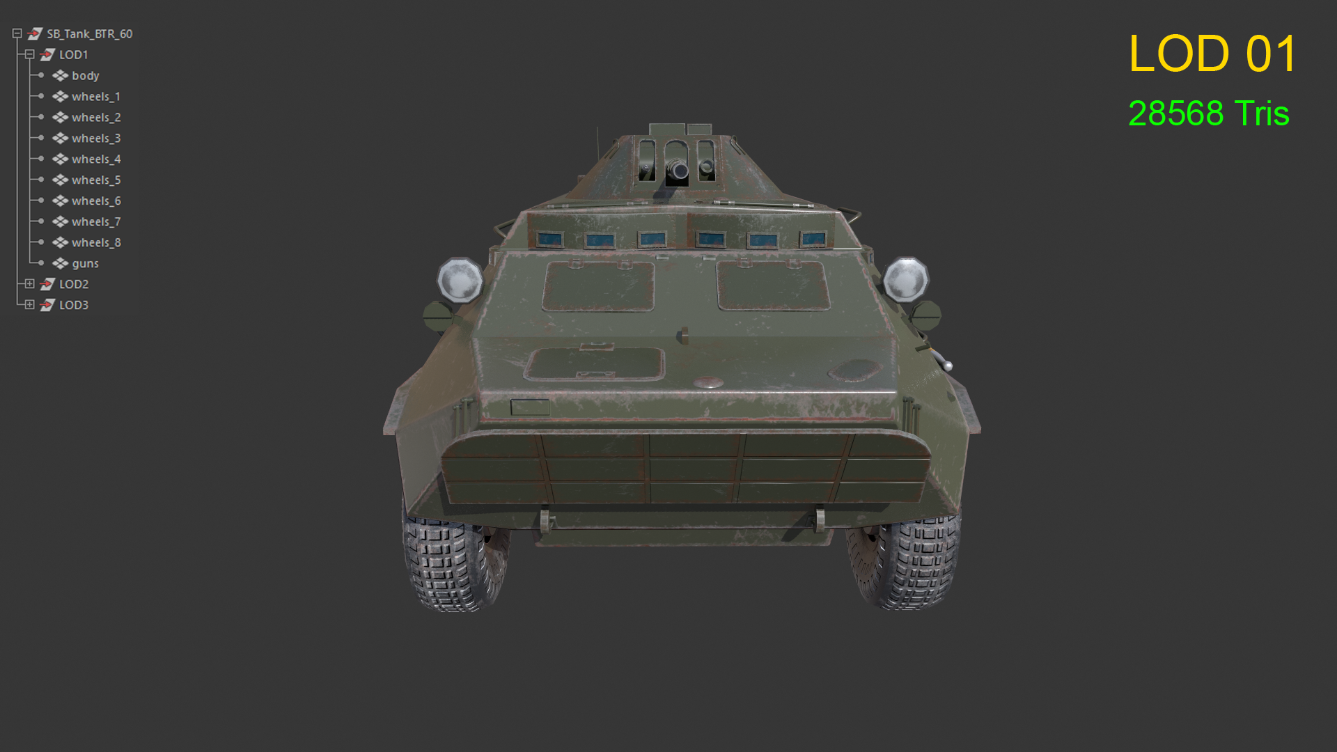 Asset - Army - Tank - BRT 60 by diepdd | 3DOcean