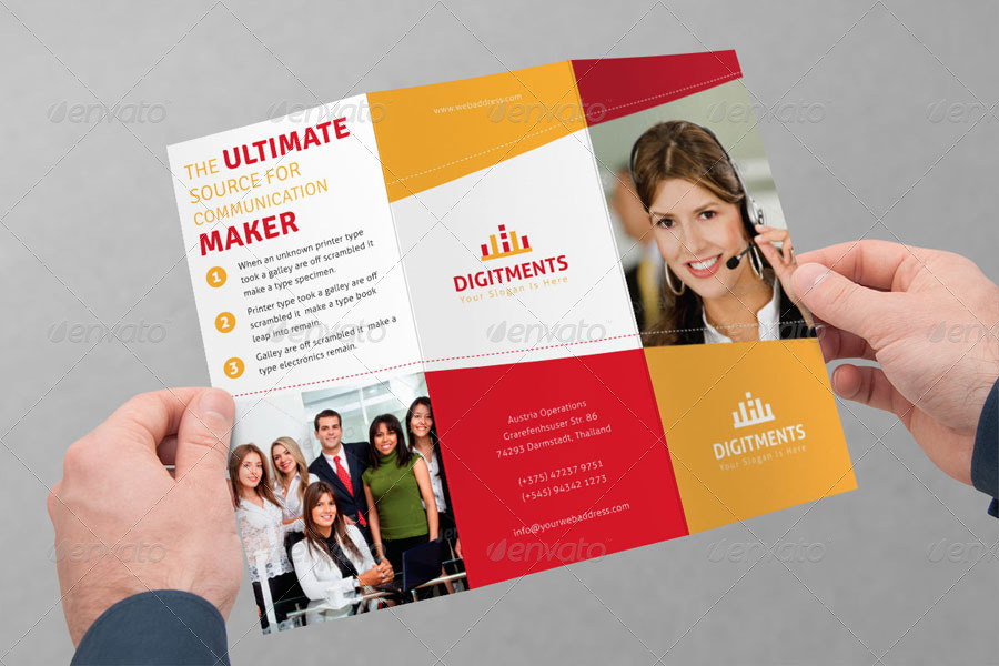 Multi-purpose Tri-Fold Brochure | Volume 15, Print Templates | GraphicRiver