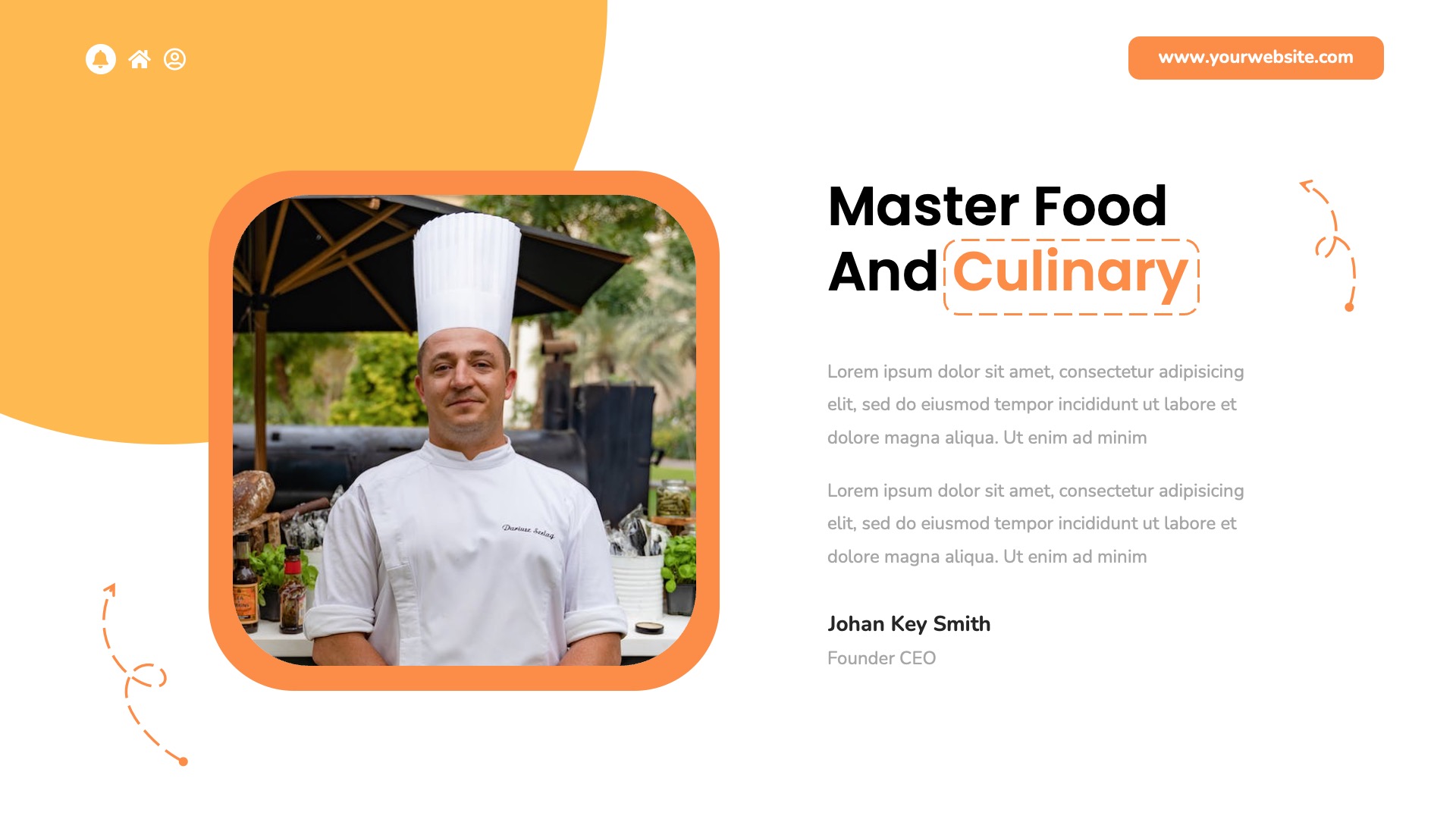 Food And Culinary Powerpoint Template, Presentation Templates ...