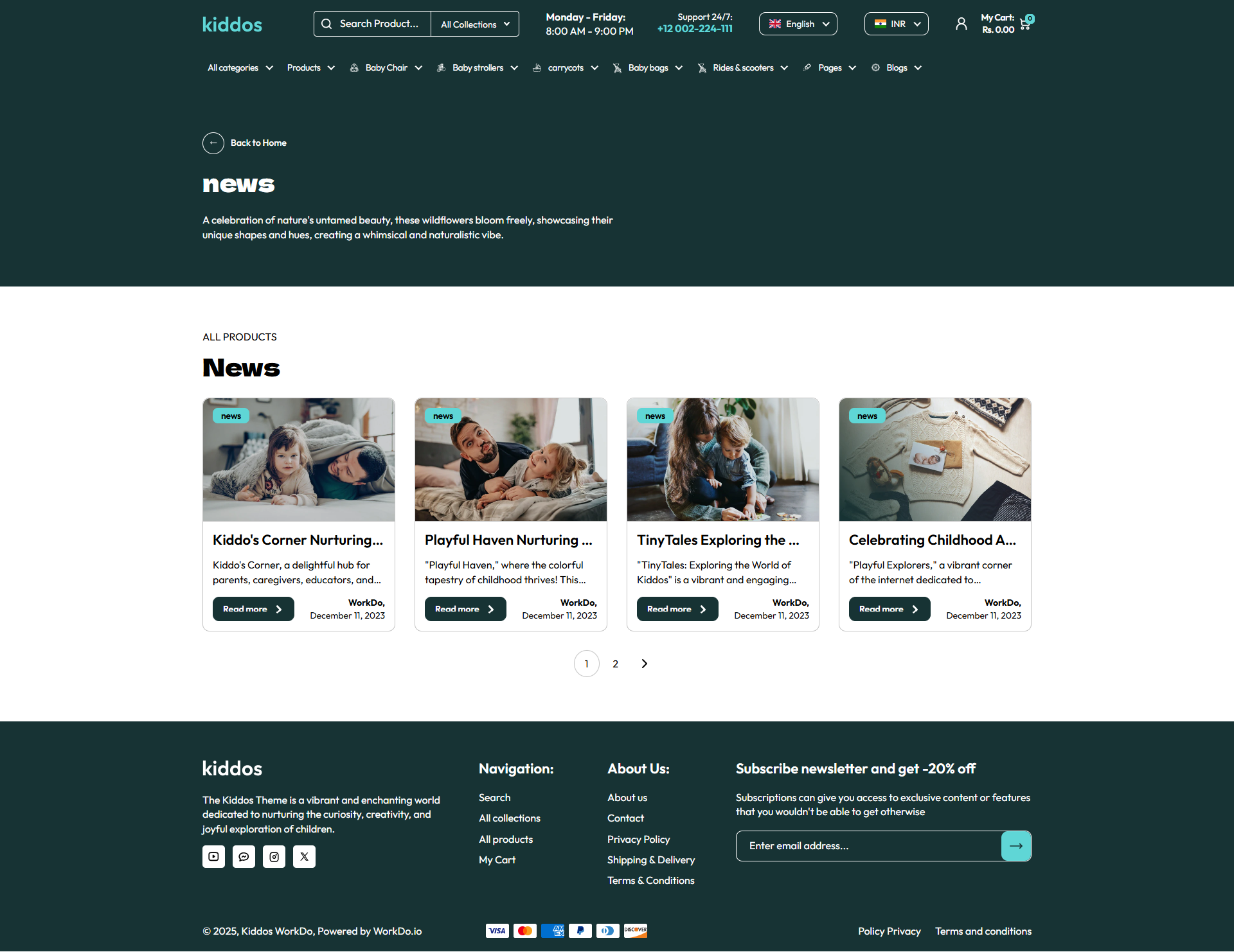 Kiddos - Kids Toys & Games Store Shopify OS 2.0 by WorkDo | ThemeForest