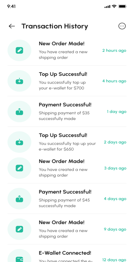 Shipping & Delivery App | UI Kit | Ionic | Figma FREE | Life Time ...