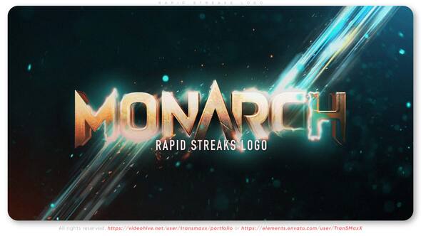 Rapid Streaks Logo, After Effects Project Files | VideoHive