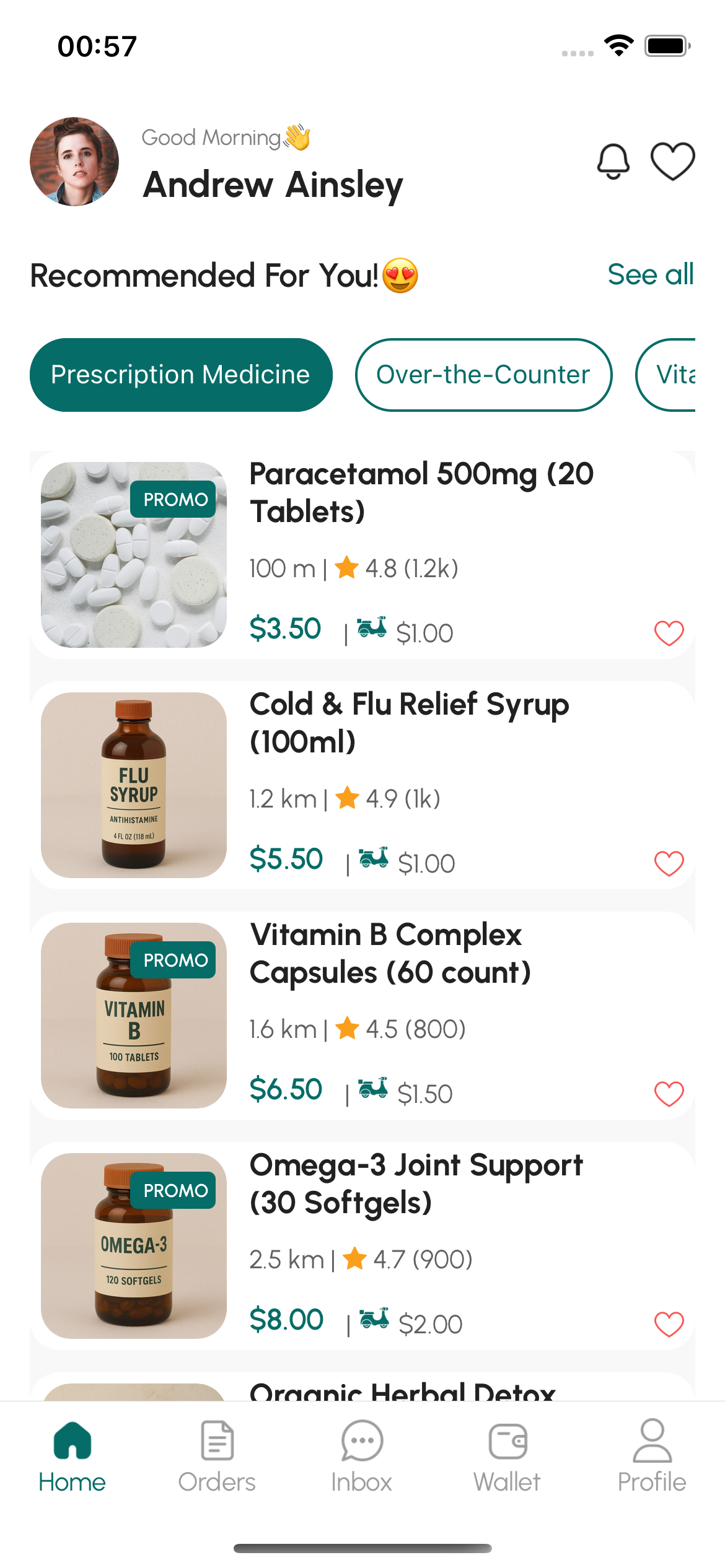 Pharmly - Medical Pharmacy Delivery React Native Expo App Ui Kit by ...