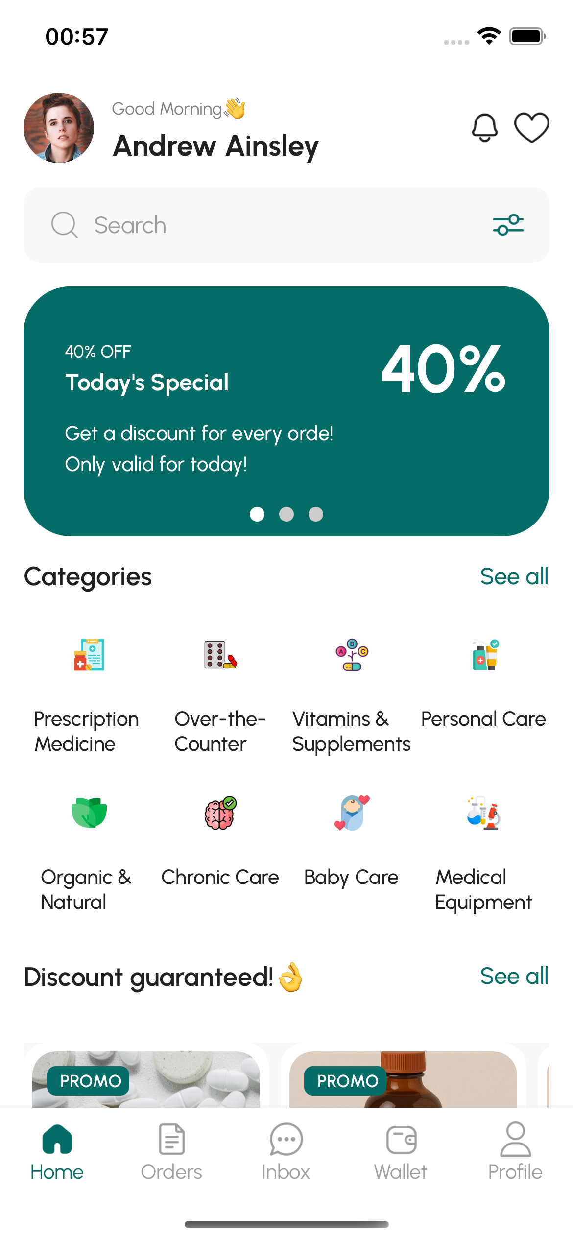 Pharmly - Medical Pharmacy Delivery React Native CLI App Ui Kit by ...
