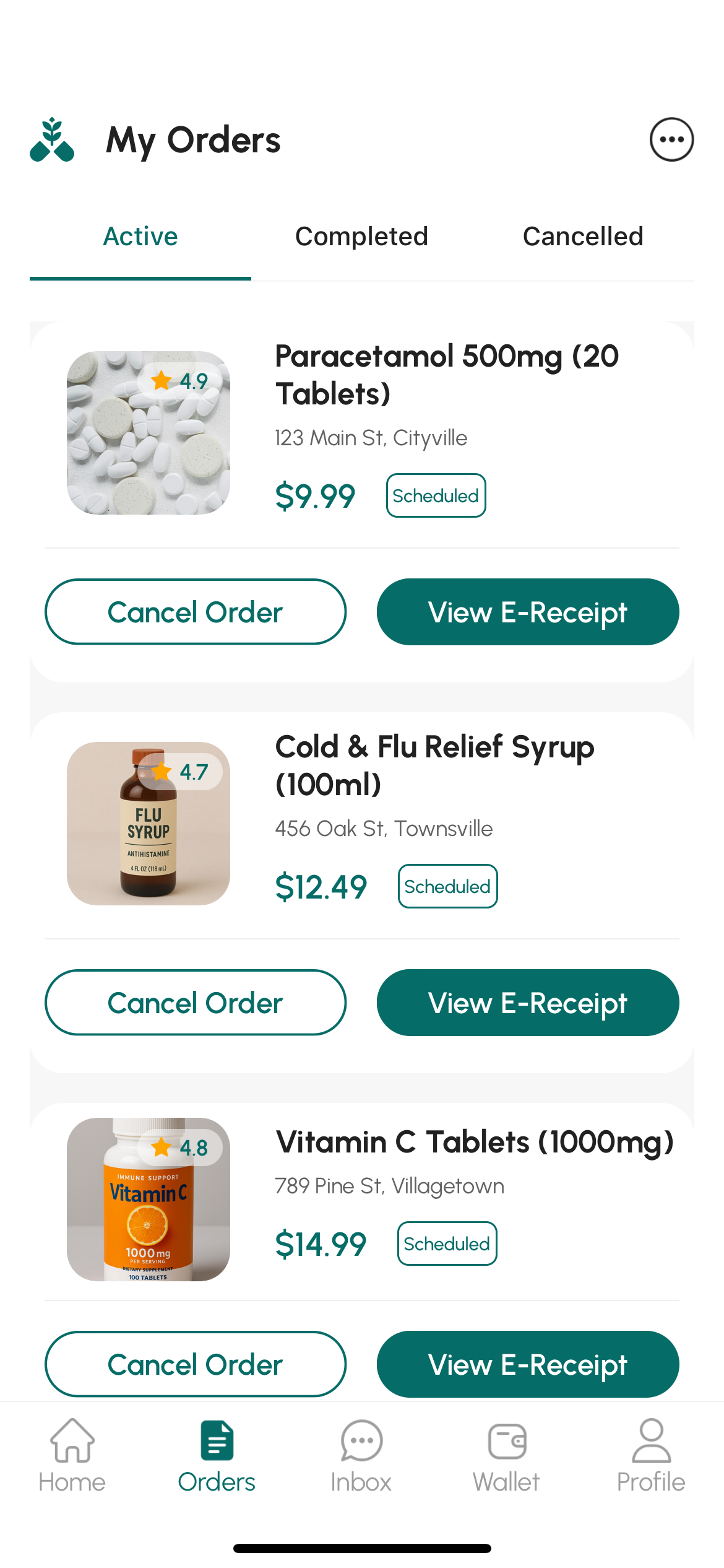 Pharmly - Medical Pharmacy Delivery React Native CLI App Ui Kit by ...