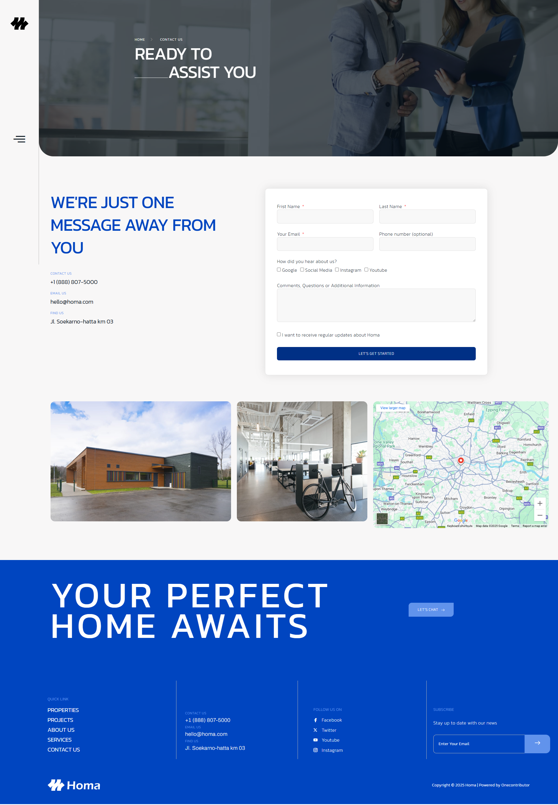 Homa - Real Estate & Property Elementor Pro Template Kit by onecontributor
