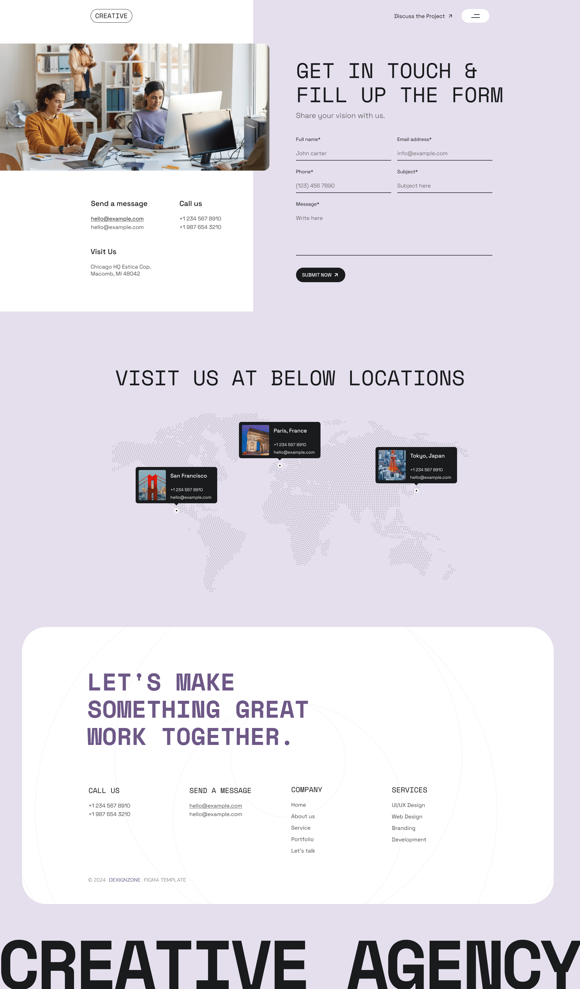Plexify - Creative Agency Figma Template by DexignZone | ThemeForest
