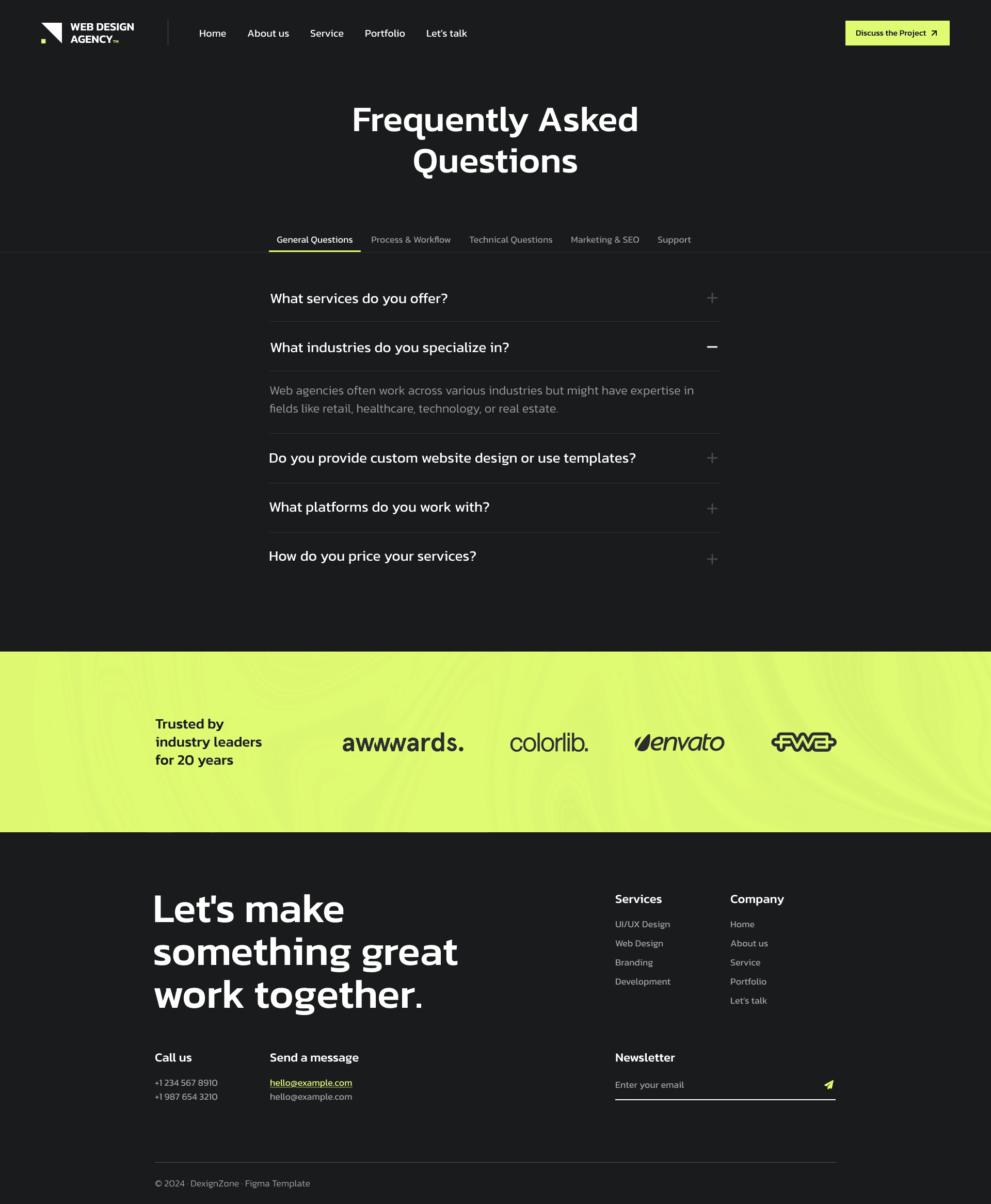 Plexify - Creative Agency Figma Template by DexignZone | ThemeForest