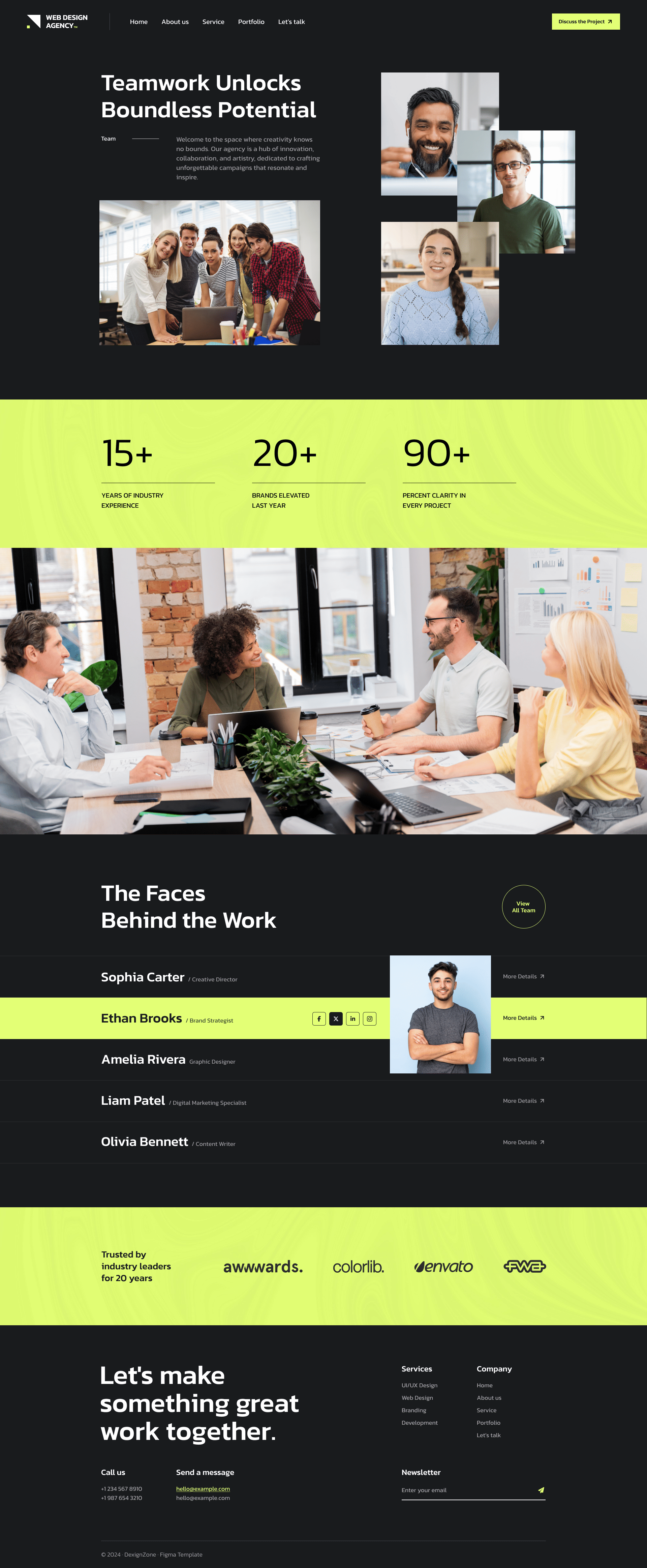 Plexify - Creative Agency Figma Template by DexignZone | ThemeForest