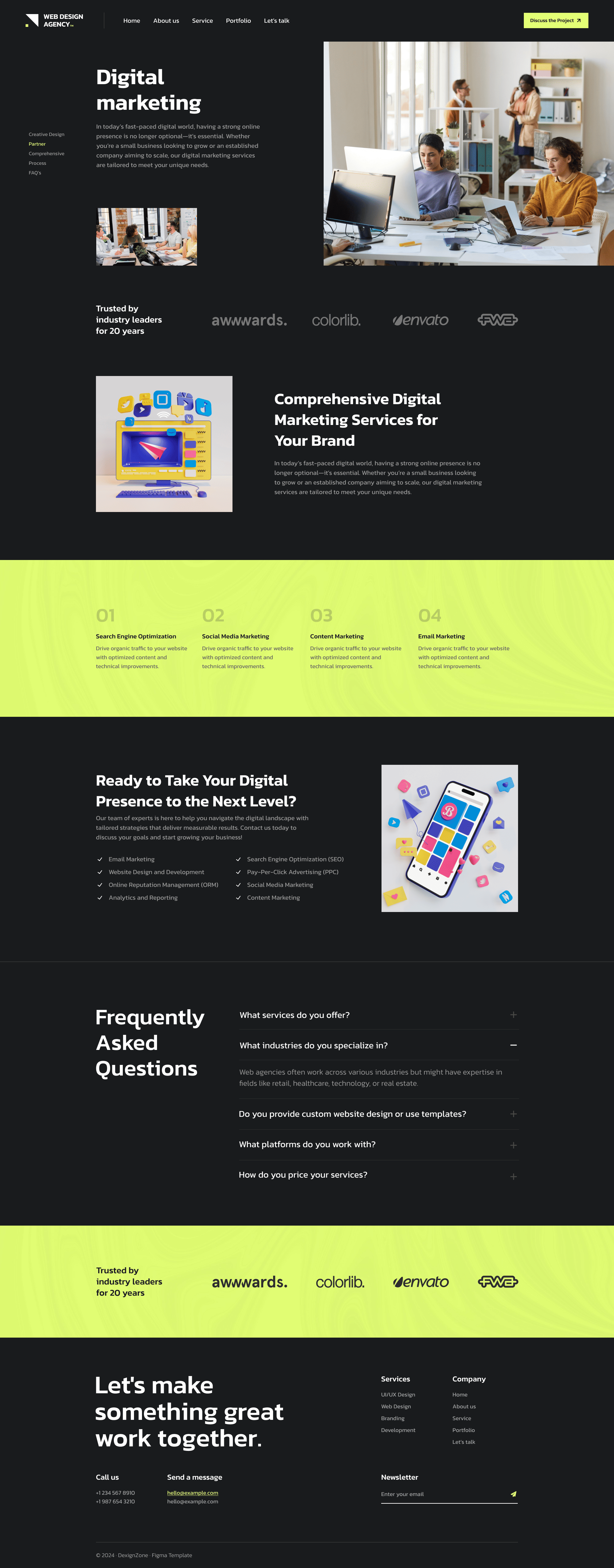 Plexify - Creative Agency Figma Template by DexignZone | ThemeForest