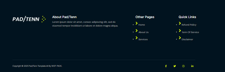 Padtenn - Padel & Tennis Elementor Template Kit by wof-pack | ThemeForest