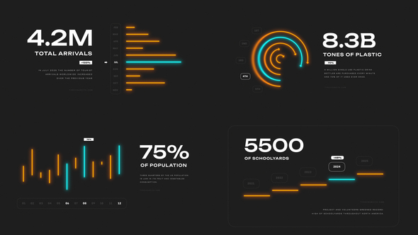 Infographics, Apple Motion Templates | VideoHive