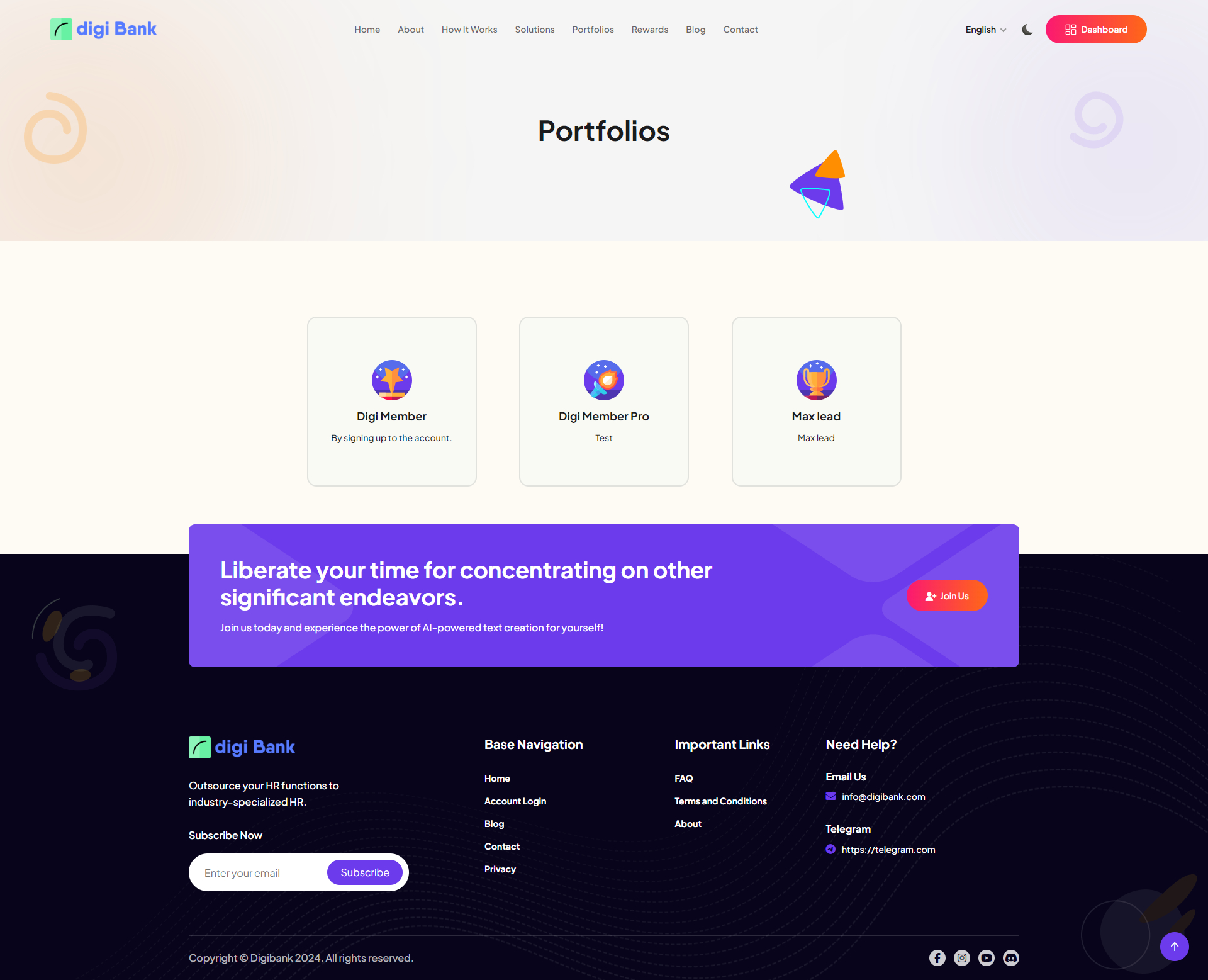 Digibank - Advanced Multi Wallet Digital Banking System with Virtual ...