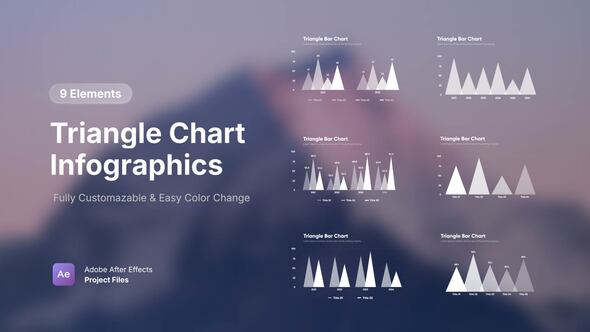 Triangle Chart Infographics, After Effects Project Files | VideoHive