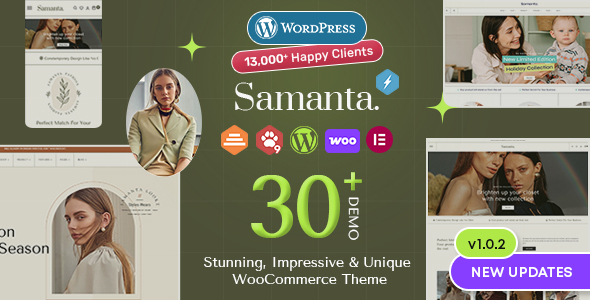 Samanta - Multipurpose WooCommerce WordPress Theme by TemplateTrip