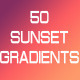 50 Sunset Gradients, Add-ons | GraphicRiver