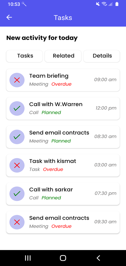 CRM - Sales & Marketing App React Native iOS/Android App Template by vg ...