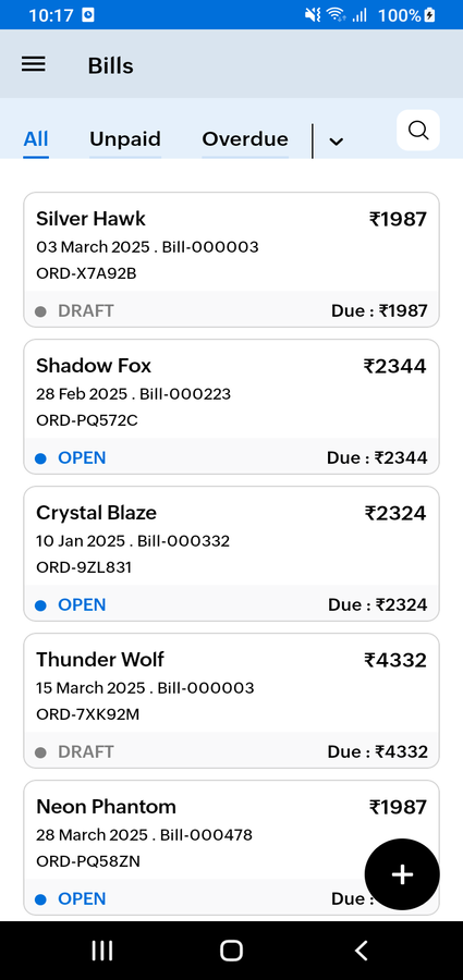 Accounting App - Invoice Generator | Business Ledger React Native iOS ...