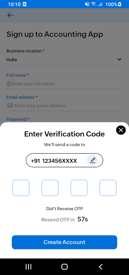 Accounting App - Invoice Generator | Business Ledger React Native iOS ...