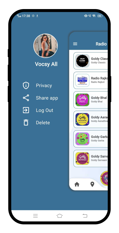 Global Radio app - Full Flutter Radio app with admin panel | Flutter Full App by VocsyInfotech