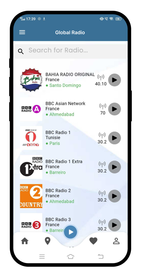 Global Radio app - Full Flutter Radio app with admin panel | Flutter Full App by VocsyInfotech