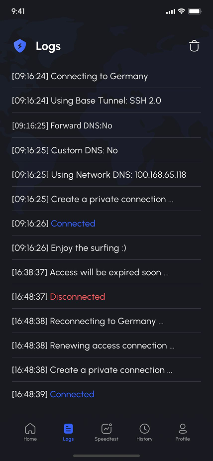 Levin - VPN React Native Expo App Ui Kit by lalastudio12 | CodeCanyon
