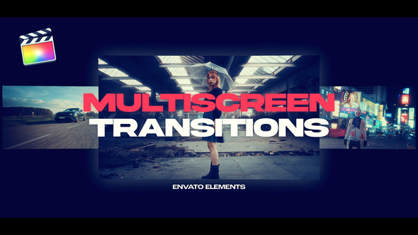 Multiscreen Transitions, Apple Motion Templates | VideoHive