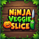 Ninja Veggie Slice Game – Fruit Ninja Style HTML5 & Android Game | Construct 3 by naptechlabsltd