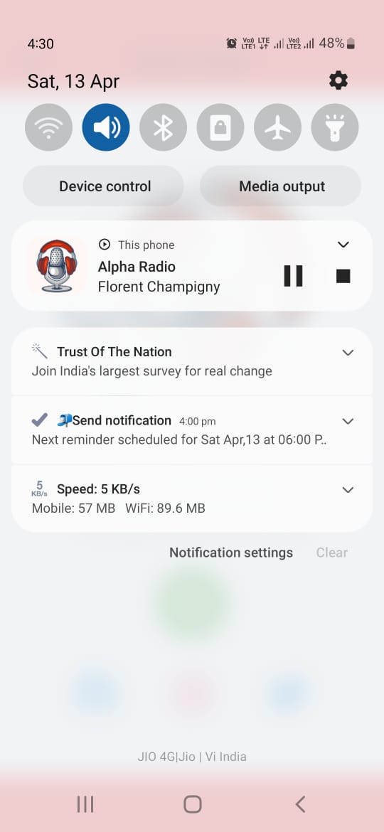 Alpha Radio v4.0 || Single Radio Flutter Mobile App || Ready to use ...