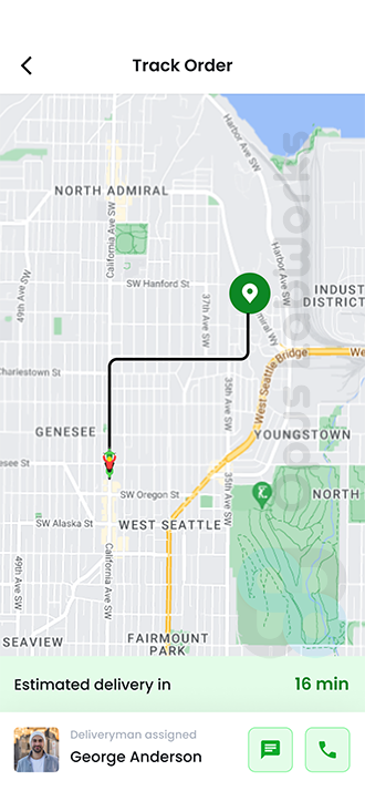 4 App Template| Online Grocery Ordering App| Order & Delivery App ...