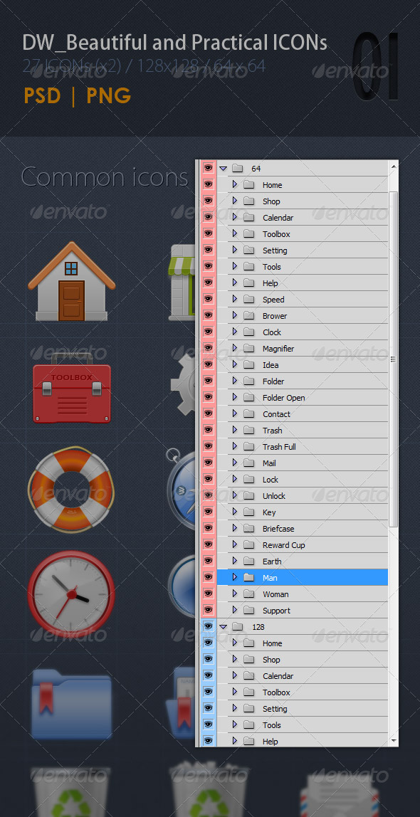 27 Web&System ICON, Icons | GraphicRiver