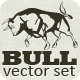 Bull Set, Vectors | GraphicRiver