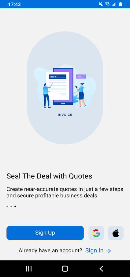 Invoice Maker - Invoice Management | Online Mobile Invoicing React ...