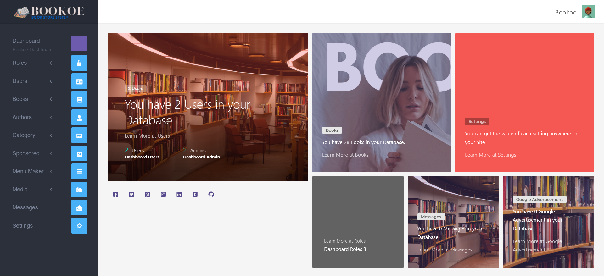 Bookoe - BookStore Script System with website by Meteros | CodeCanyon