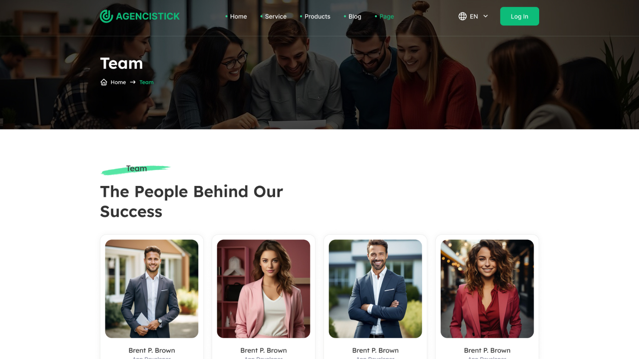 Agencistick - A complete Versatile Portfolio Agency Website | User ...