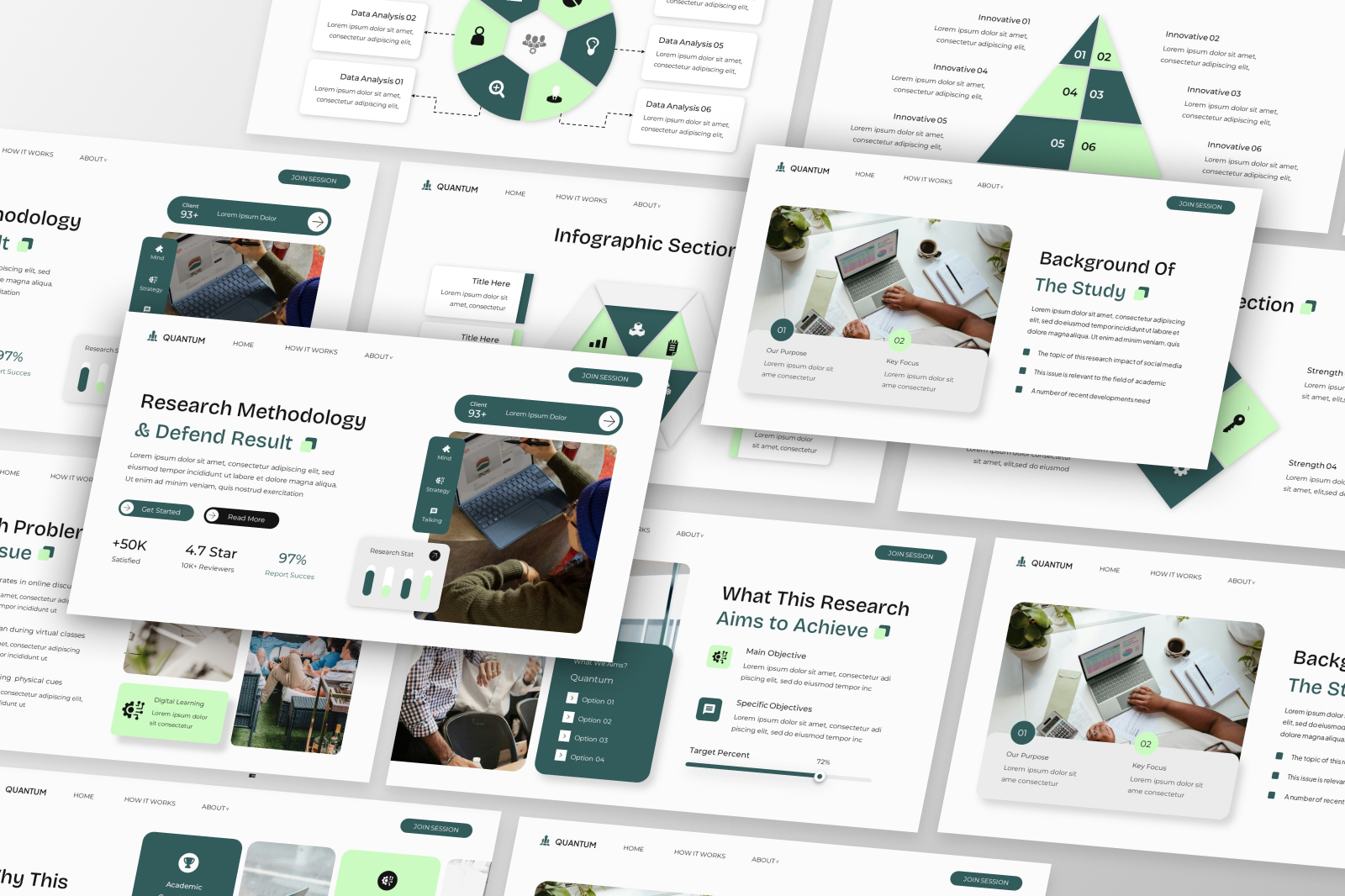 Research Defense PowerPoint Template, Presentation Templates | GraphicRiver