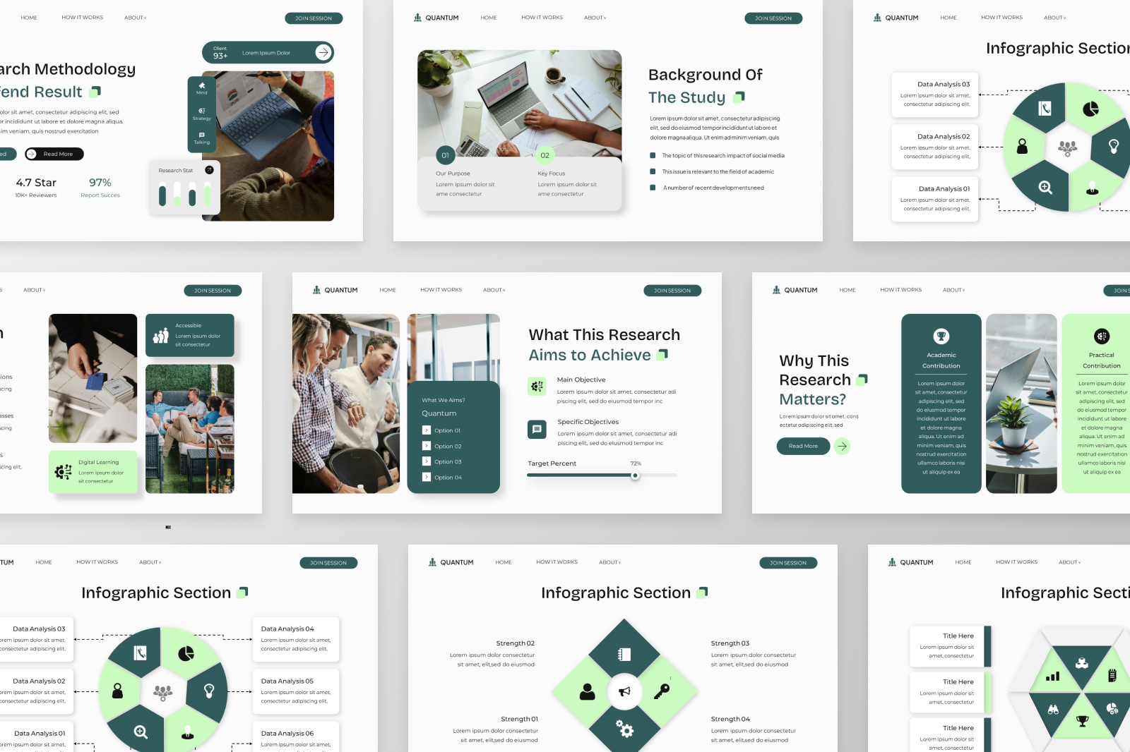 Research Defense PowerPoint Template, Presentation Templates | GraphicRiver