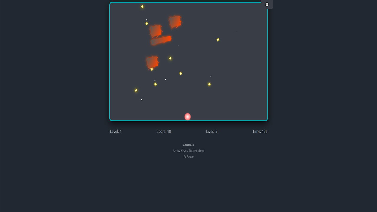 GemRush: HTML5 Arcade Game Template - Pure JavaScript & Mobile Ready by laxsaj