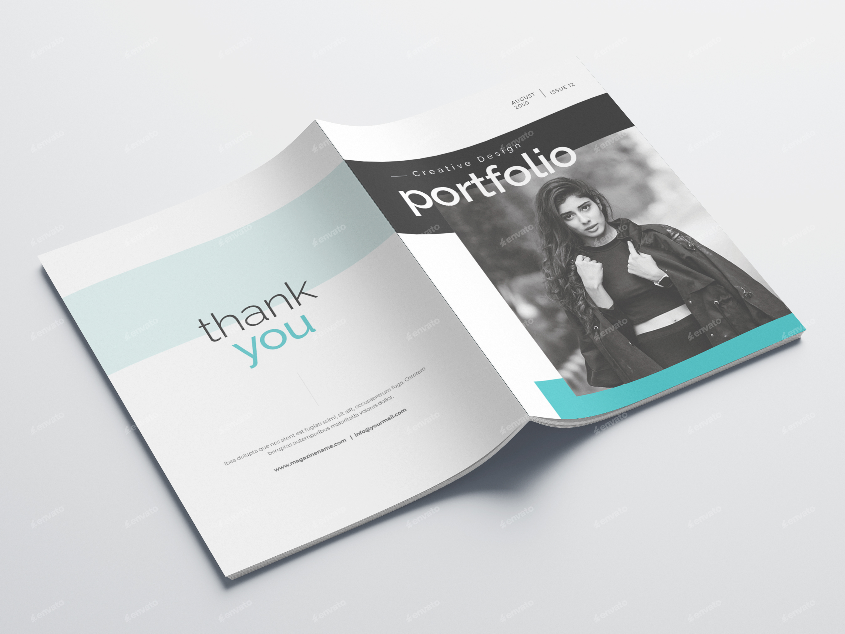 Company Portfolio Template, Business Portfolio | Canva, MS Word, Print ...