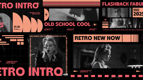 Retro 90s, After Effects Project Files | VideoHive